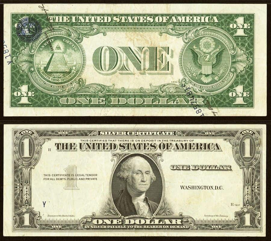 1935 Silver Certificate Dollar Bill Value Varieties Errors