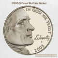 2005 Buffalo Nickel (American Bison): Value & Errors
