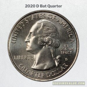 2020 Bat Quarter Value: Errors & Varieties (P, D, S, W)