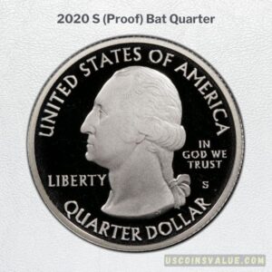 2020 Bat Quarter Value: Errors & Varieties (P, D, S, W)