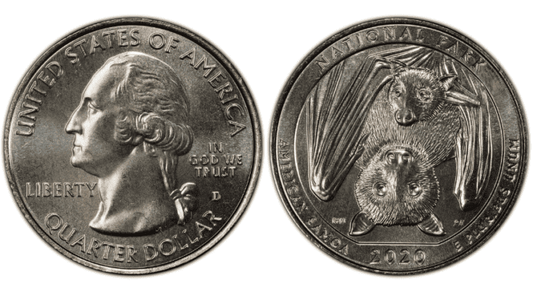 2020 Bat Quarter Value: Errors & Varieties (P, D, S, W)