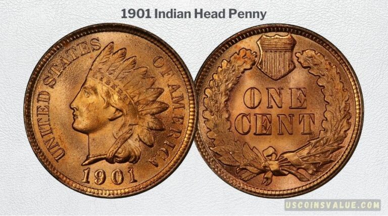 1901 Indian Head Penny Value: Varieties & Errors
