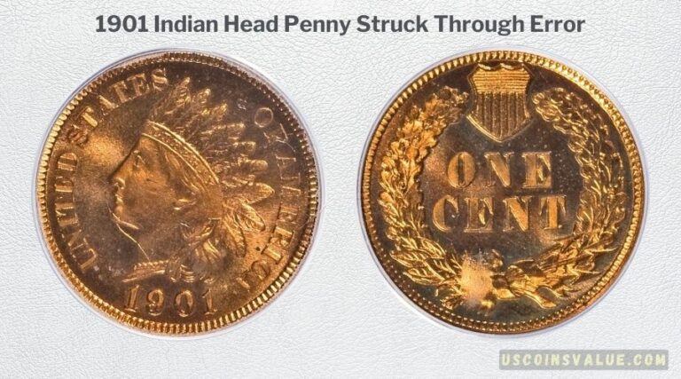 1901 Indian Head Penny Value: Varieties & Errors