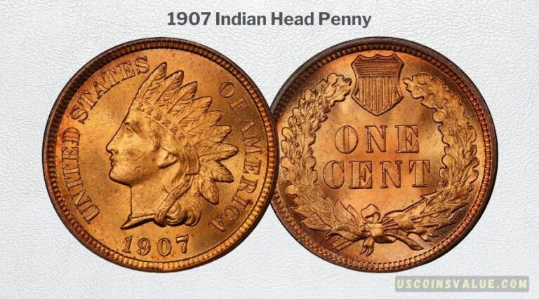 1907 Indian Head Penny Value: Varieties & Errors