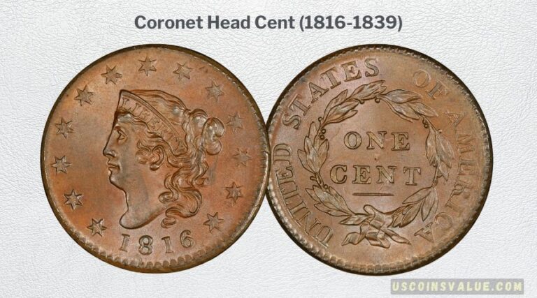 Large Cent (1793 – 1857) Varieties And Their Value