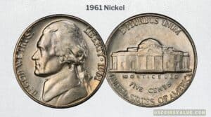 1961 Nickel Value: Varieties & Error List