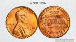 1970 Penny Value: P, D, S, Large Date & Small Date