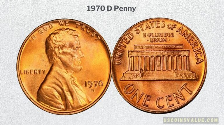 1970 Penny Value: P, D, S, Large Date & Small Date