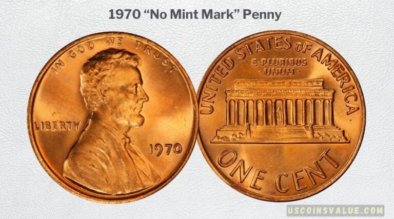 1970 Penny Value: P, D, S, Large Date & Small Date