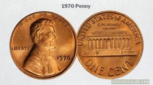 1970 Penny Value: P, D, S, Large Date & Small Date