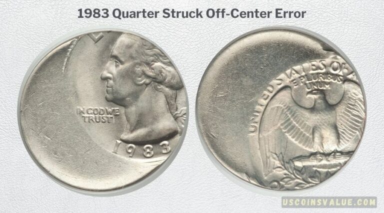 1983 Quarter Value Guide & Error list