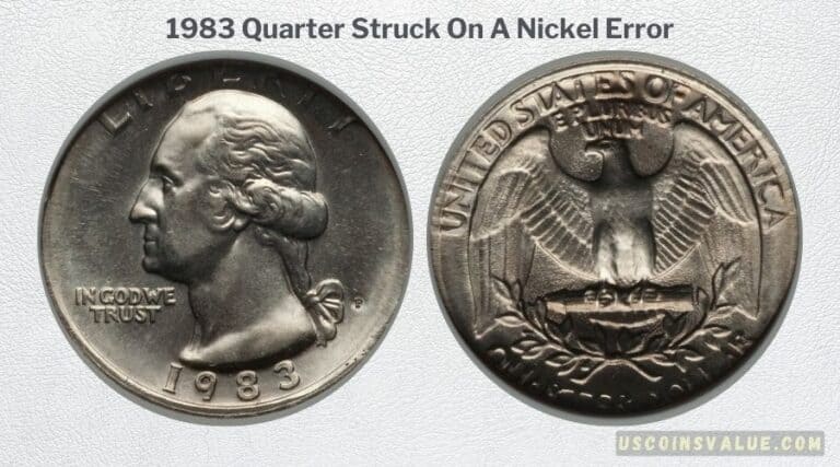 1983 Quarter Value Guide & Error list