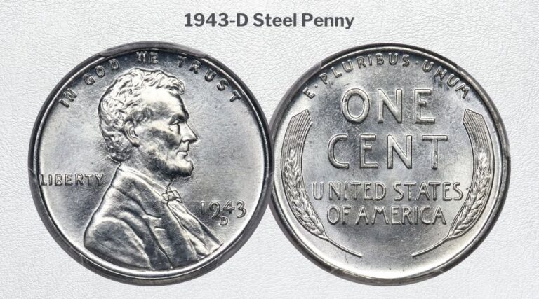 1943 Steel Penny Value: D, S, Bronze Errors, & More