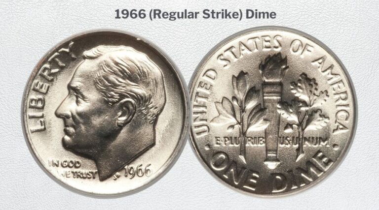 1966 Roosevelt Dime Value: P, SMS & Valuable Errors