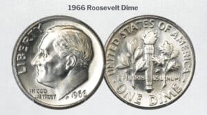 1966 Roosevelt Dime Value: P, SMS & Valuable Errors