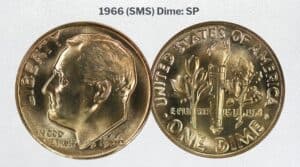 1966 Roosevelt Dime Value: P, SMS & Valuable Errors